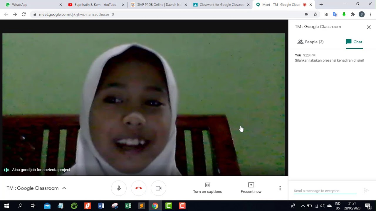 13. tatap muka menggunakan google meet - YouTube