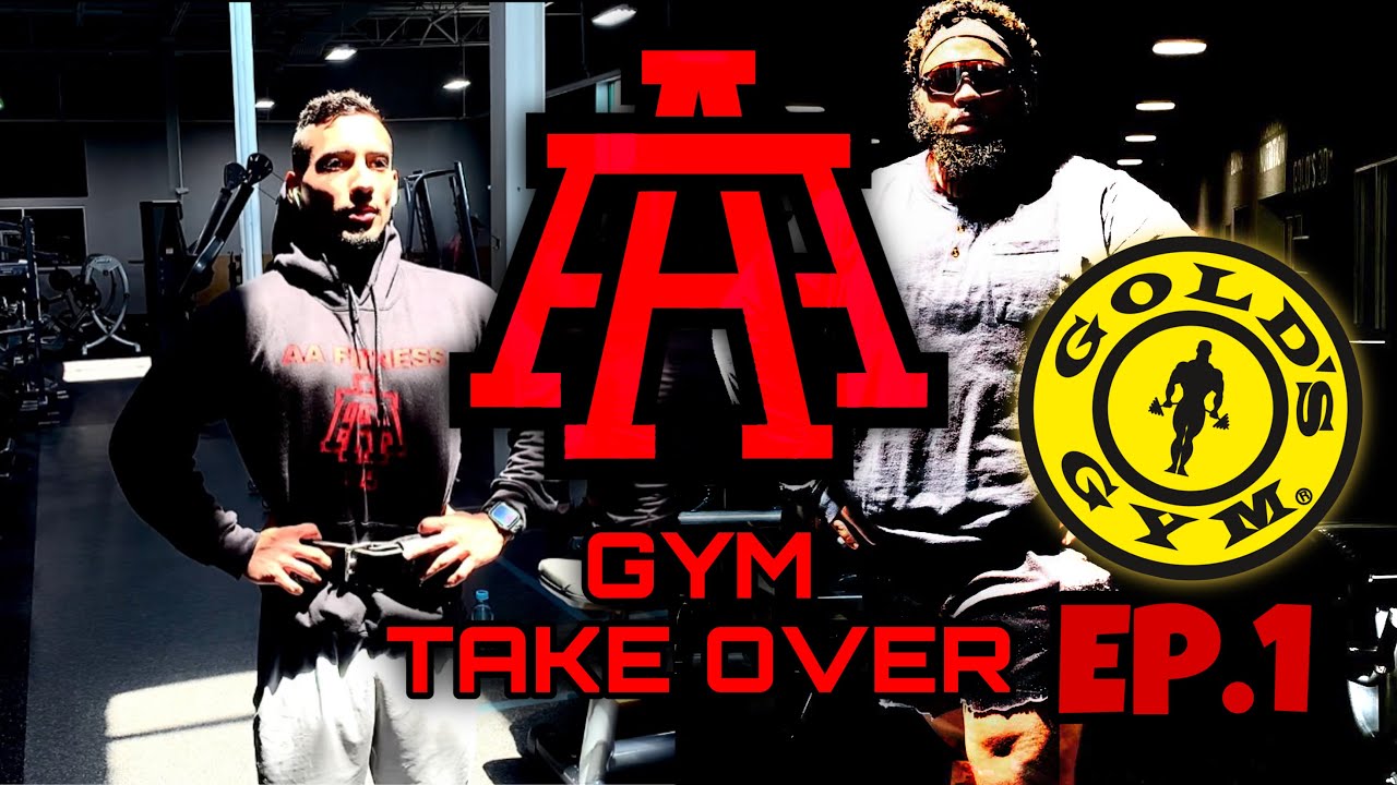 *600 POUND SLED PUSH!!* AA Fitness 845: Gym Takeover Ep.1 (Gold’s Gym ...