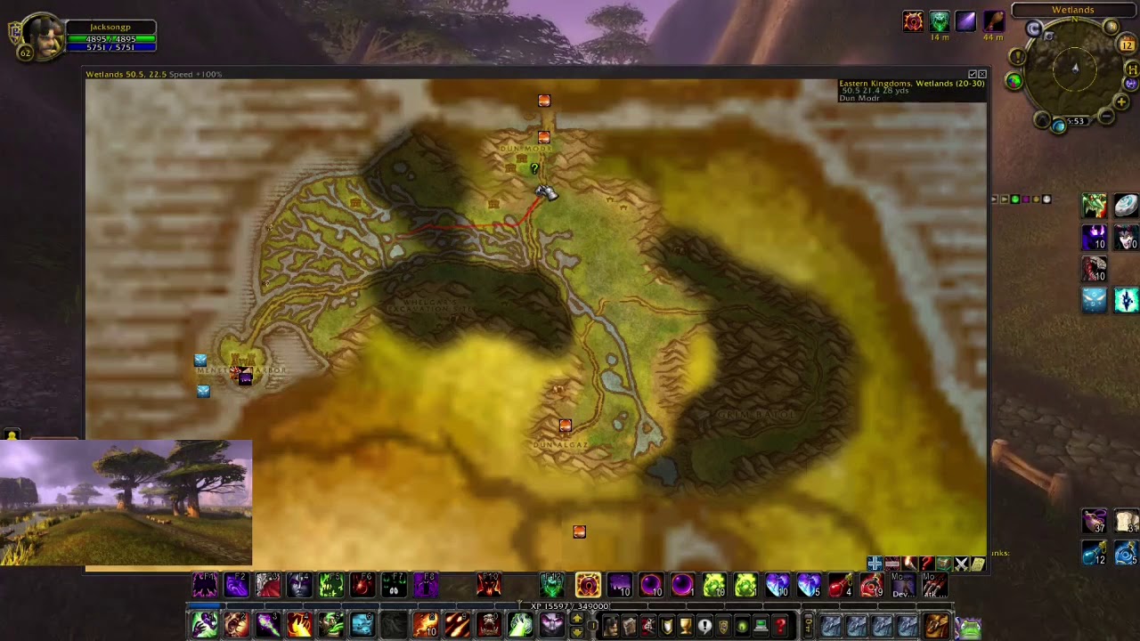 Fall of Dun Modr wow quest - YouTube