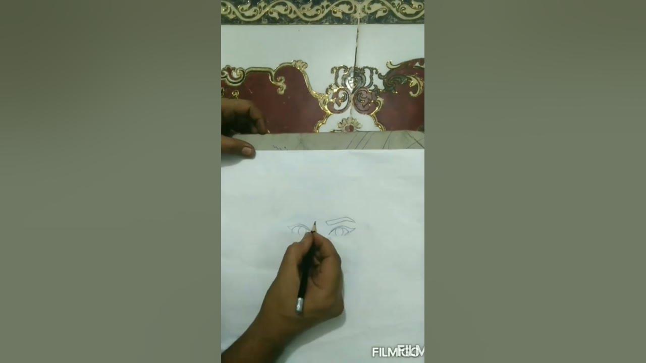 رسمة بنت جميله بطريقة مذهلة Youtube