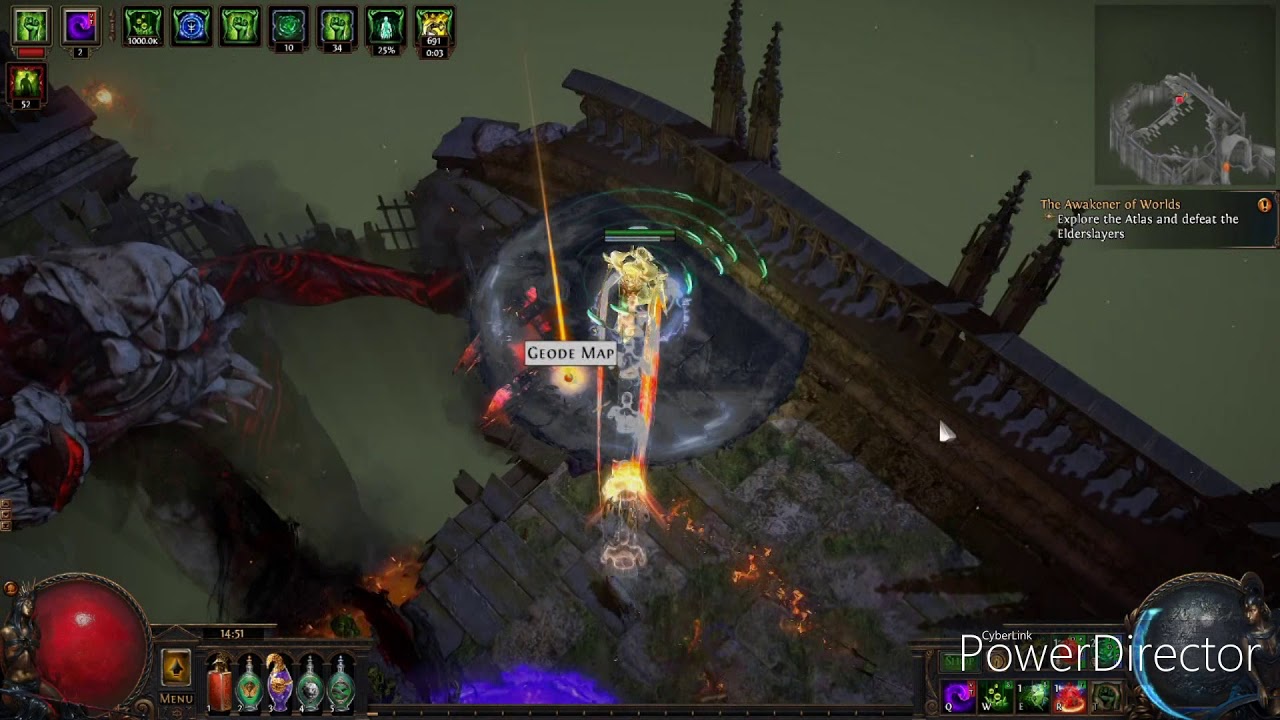 POE 3.10 Challenge Belfry map boss (Fail) + Redeemer Conqueror Kill ...