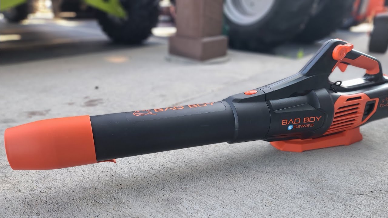 Bad Boys 80 volt hand held Blower at Tommy's Motorsports - YouTube