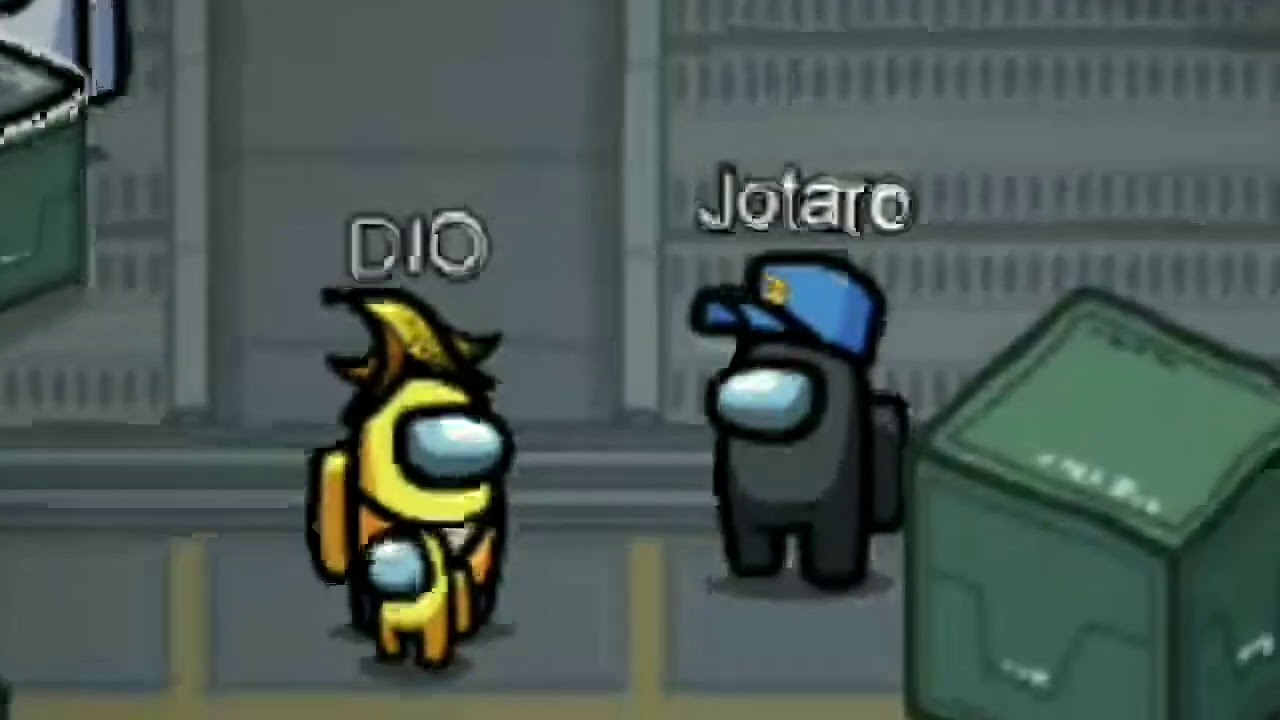 Jotaro VS Dio (but in among us)*thanks for 1000 views!!!* - YouTube