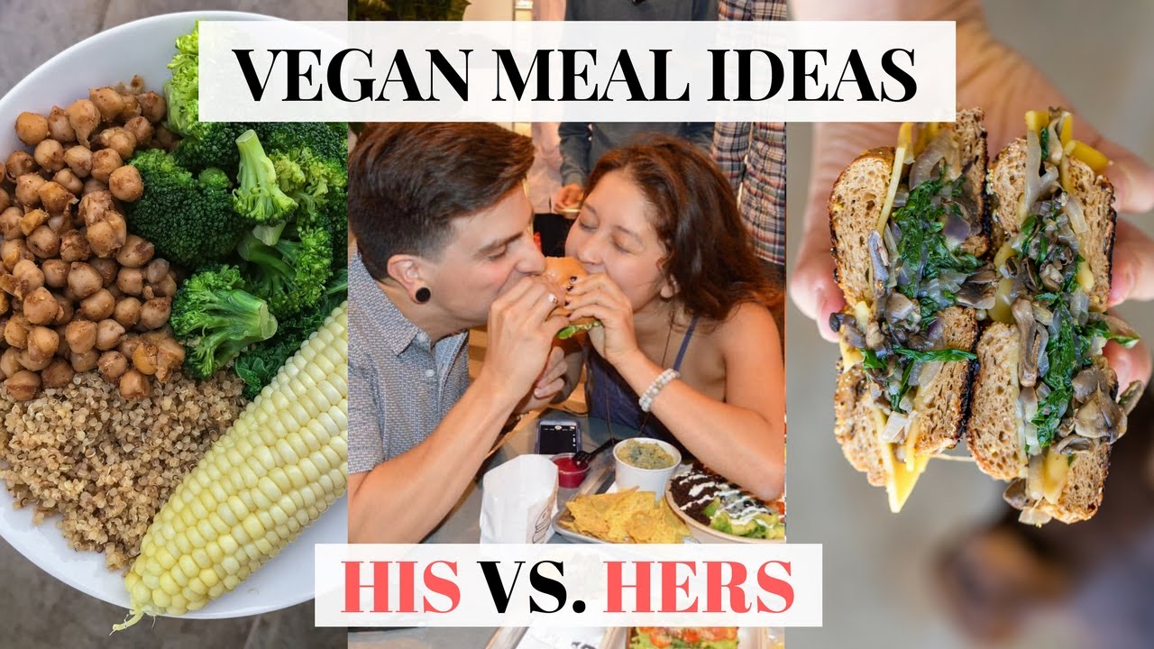 What A Vegan Couple Eats In A Day | EASY VEGAN Recipes - YouTube