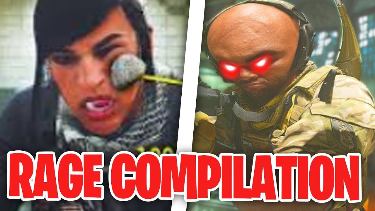 Warzone Rage Compilation! | Best Moments and Funny Fails - YouTube