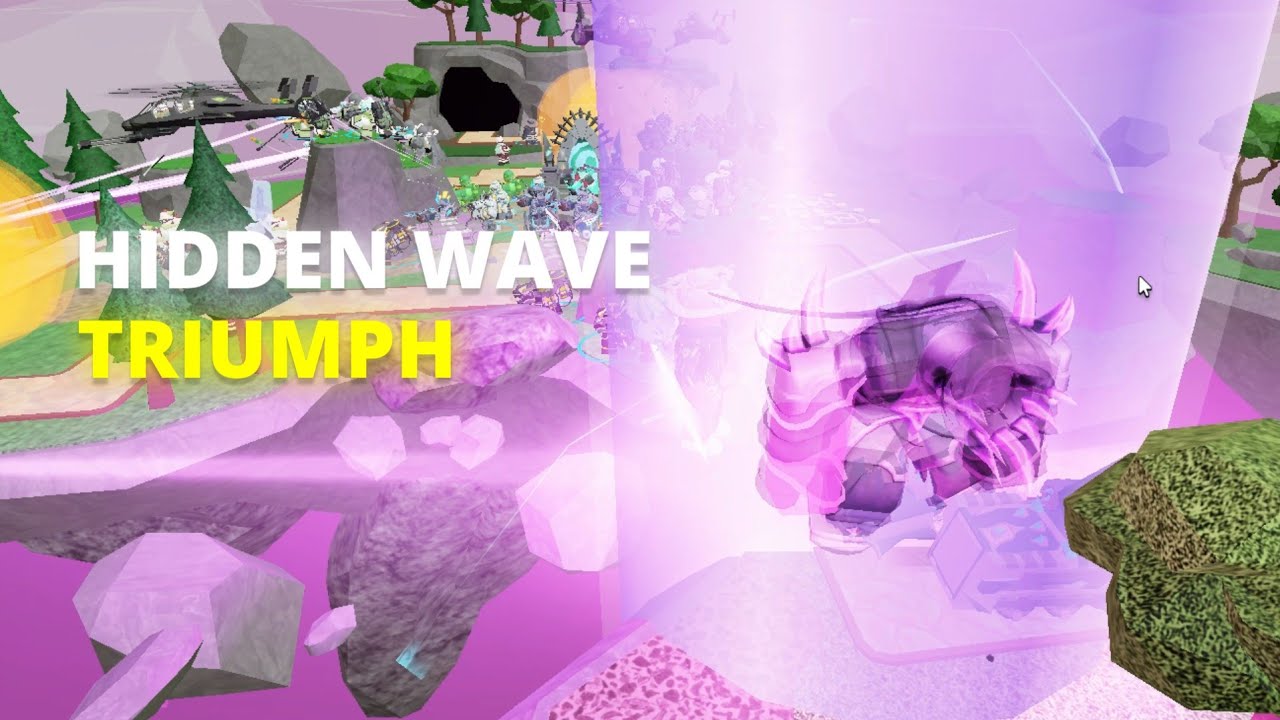 Trio Hidden Wave Triumph - Roblox TDS - YouTube