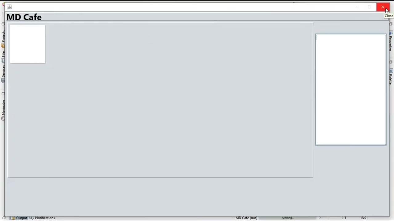 cafe management system in java netbeans part 1/5 #java #netbeans #cafe ...