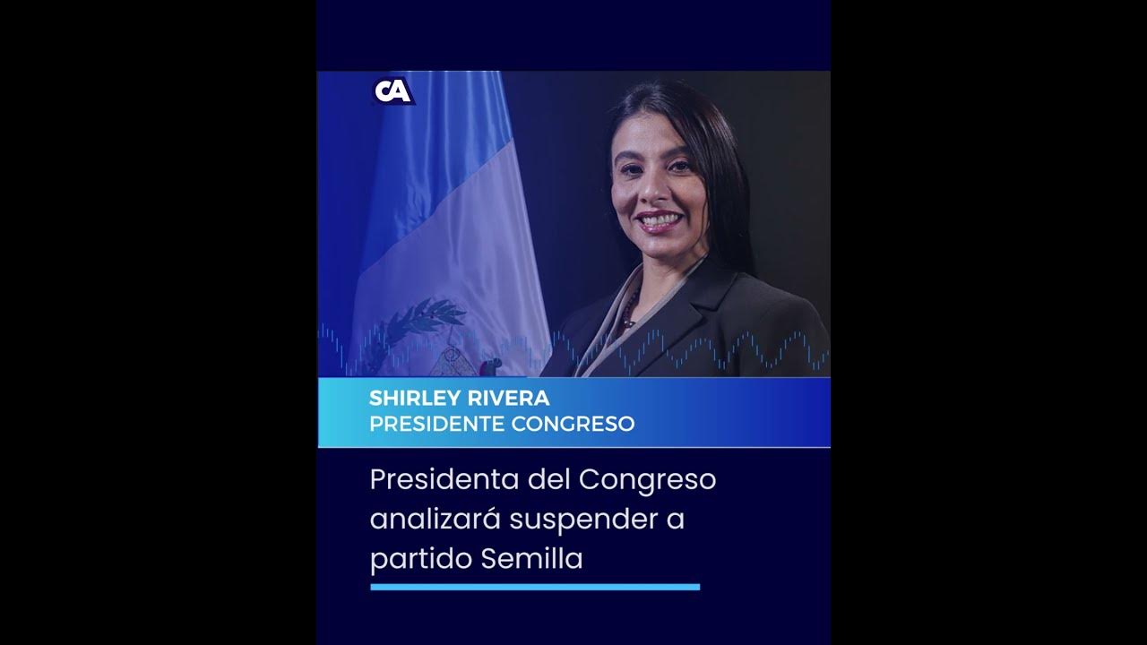 Shirley Rivera Indica Que Corresponde A Directiva Suspender A Bancada