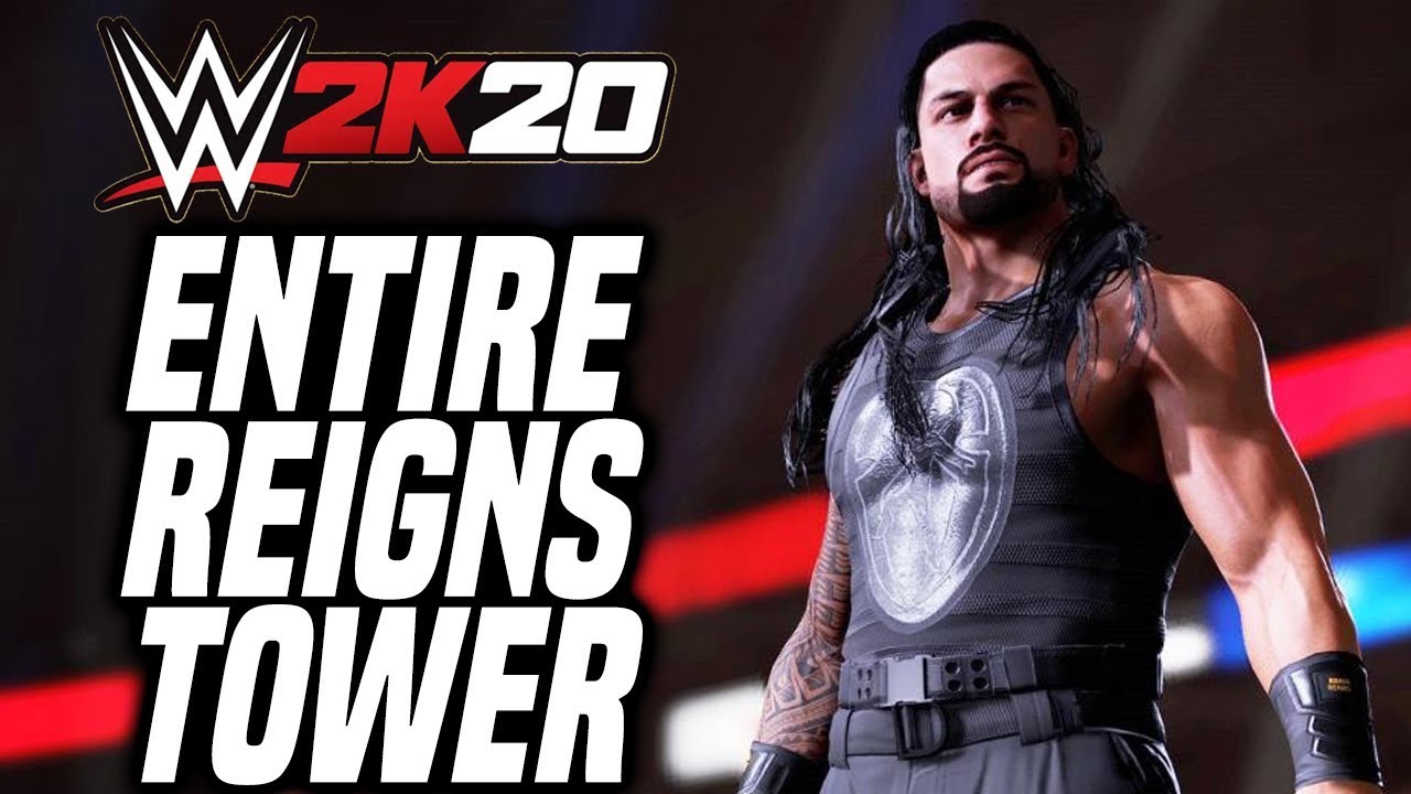 ENTIRE WWE 2K20 Roman's Reign 2K Tower (ALL 16 Matches) - YouTube