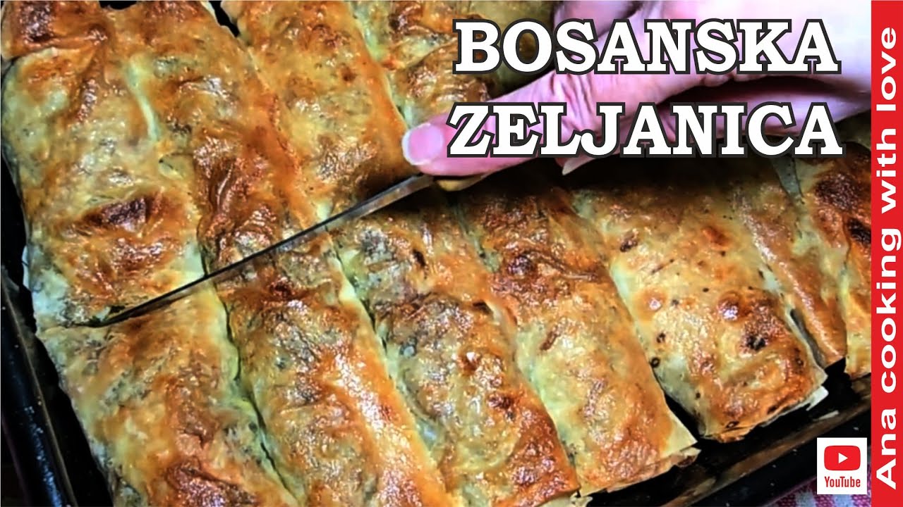 ZELJANICA SA TIRIT KORAMA | Traditional Bosnian Spinach Pie - YouTube