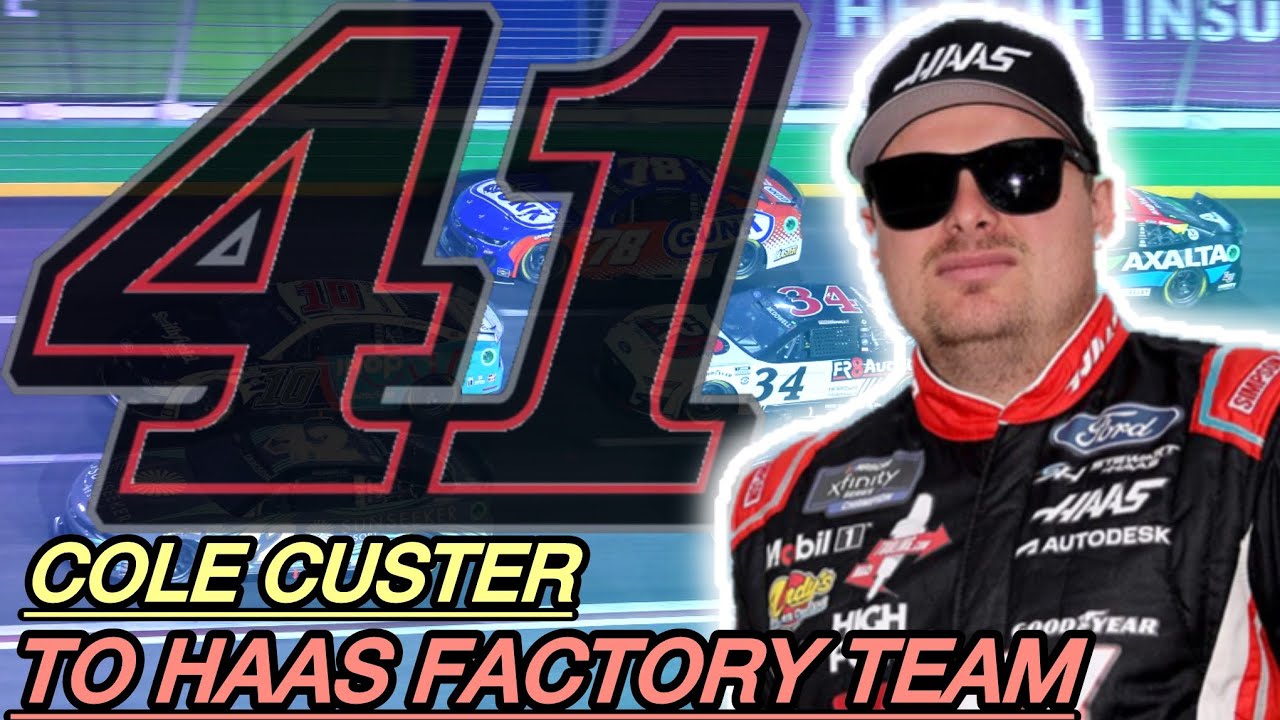 Cole Custer GOING BACK TO Cup in 2025 to Race for the Haas Factory Team ...