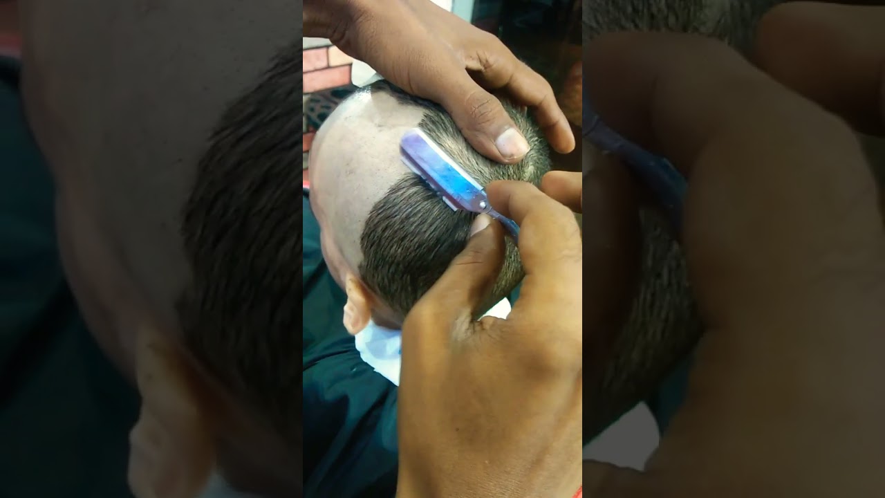 Rahul hair cut Ganj#my cut😉 😉😊 - YouTube