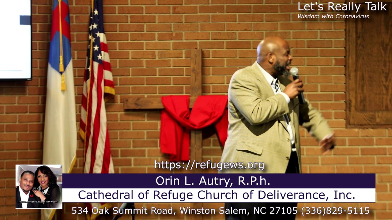 Dr Orin Autry Corona Talk - YouTube