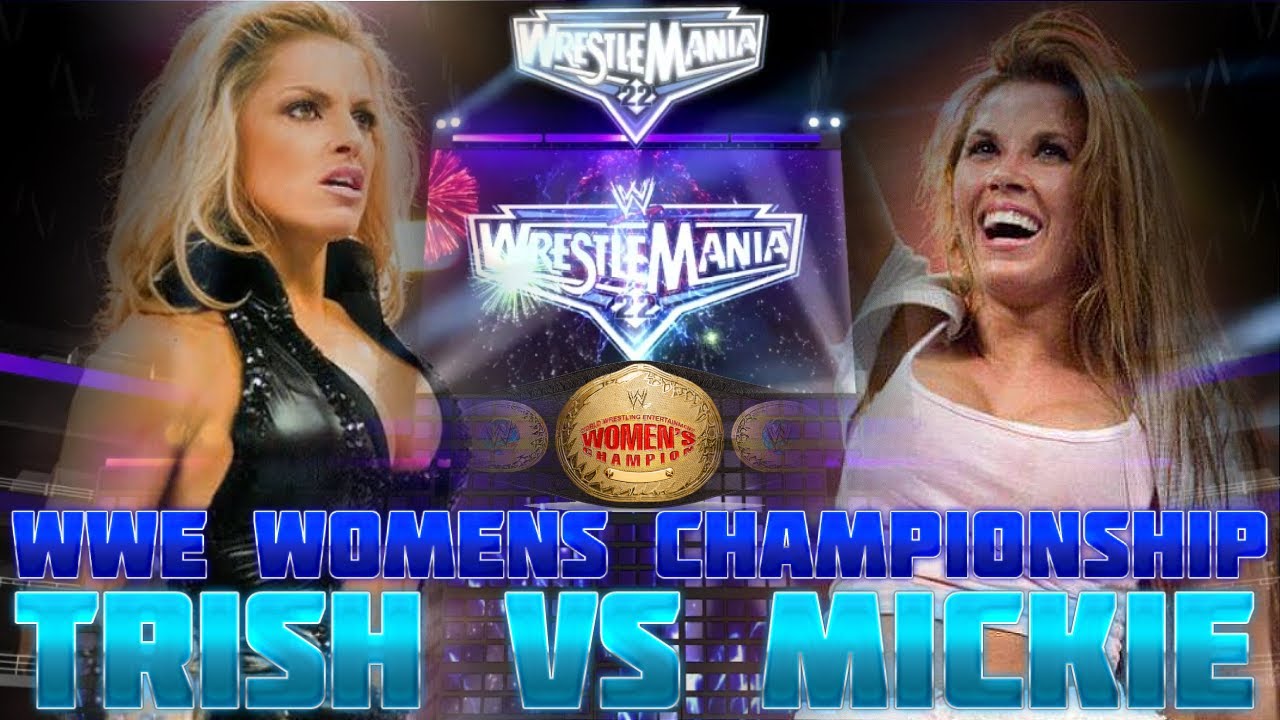 WWE 2K25: The Divas Vault - Wrestlemania 22 - Mickie James vs Trish ...