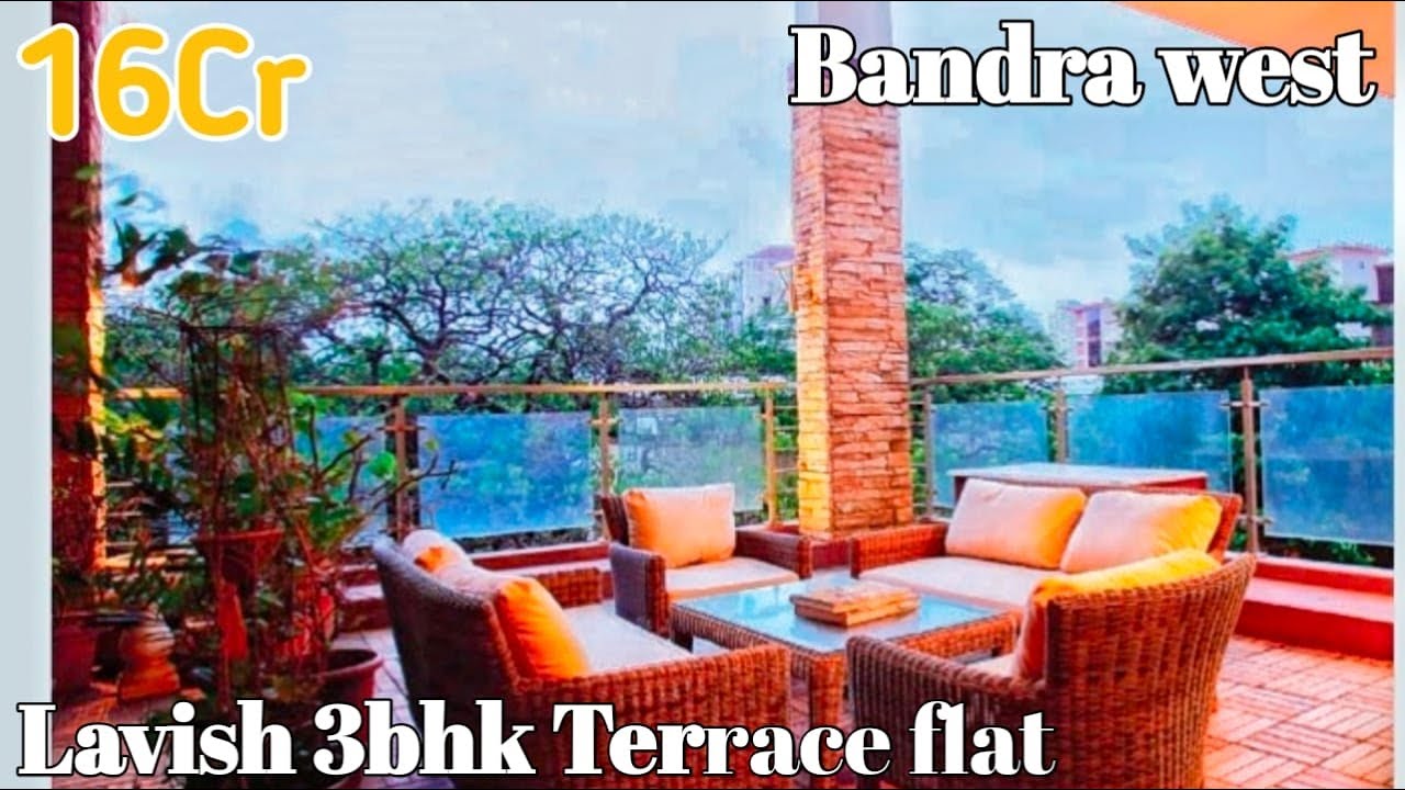 Luxury 3bhk flat with Private terrace for sale at Bandra west posh ...