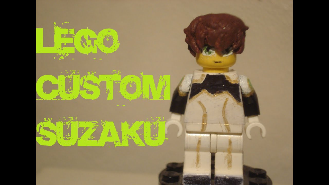 CODE GEASS LEGO CUSTOM SUZAKU - YouTube