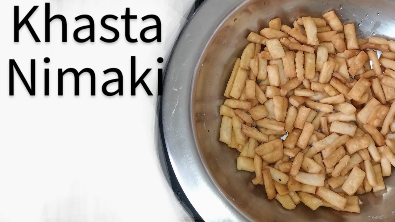 maida ka khasta Namkeen #cooking - YouTube
