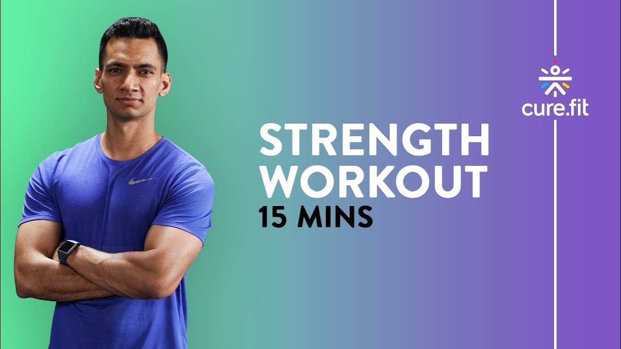 15Min Strength Workout at Home by Cult Fit | Lower Body Workout | Home ...