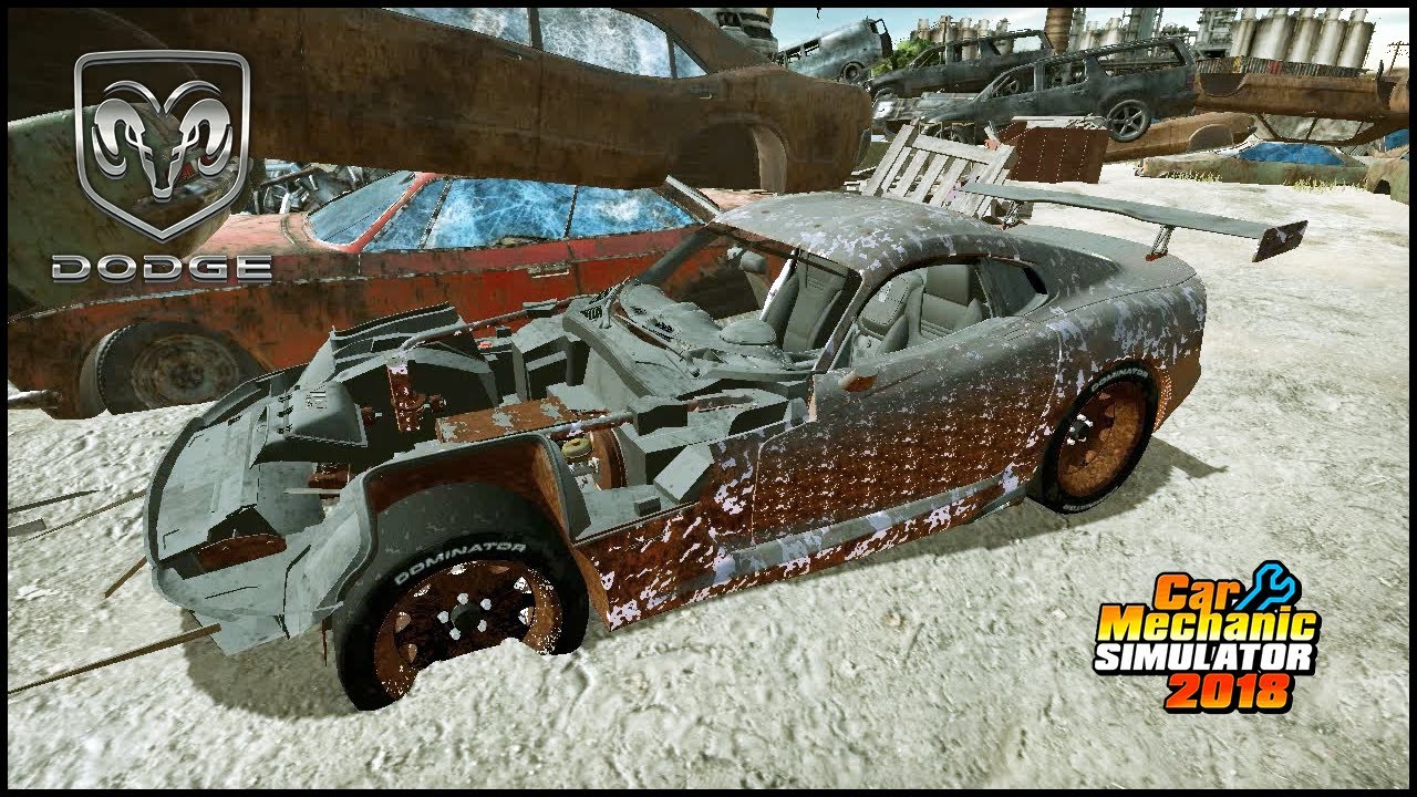 🔧 Rebuilding Dodge SRT Viper SC Car Mechanic Simulator 2018 Gameplay PC ...