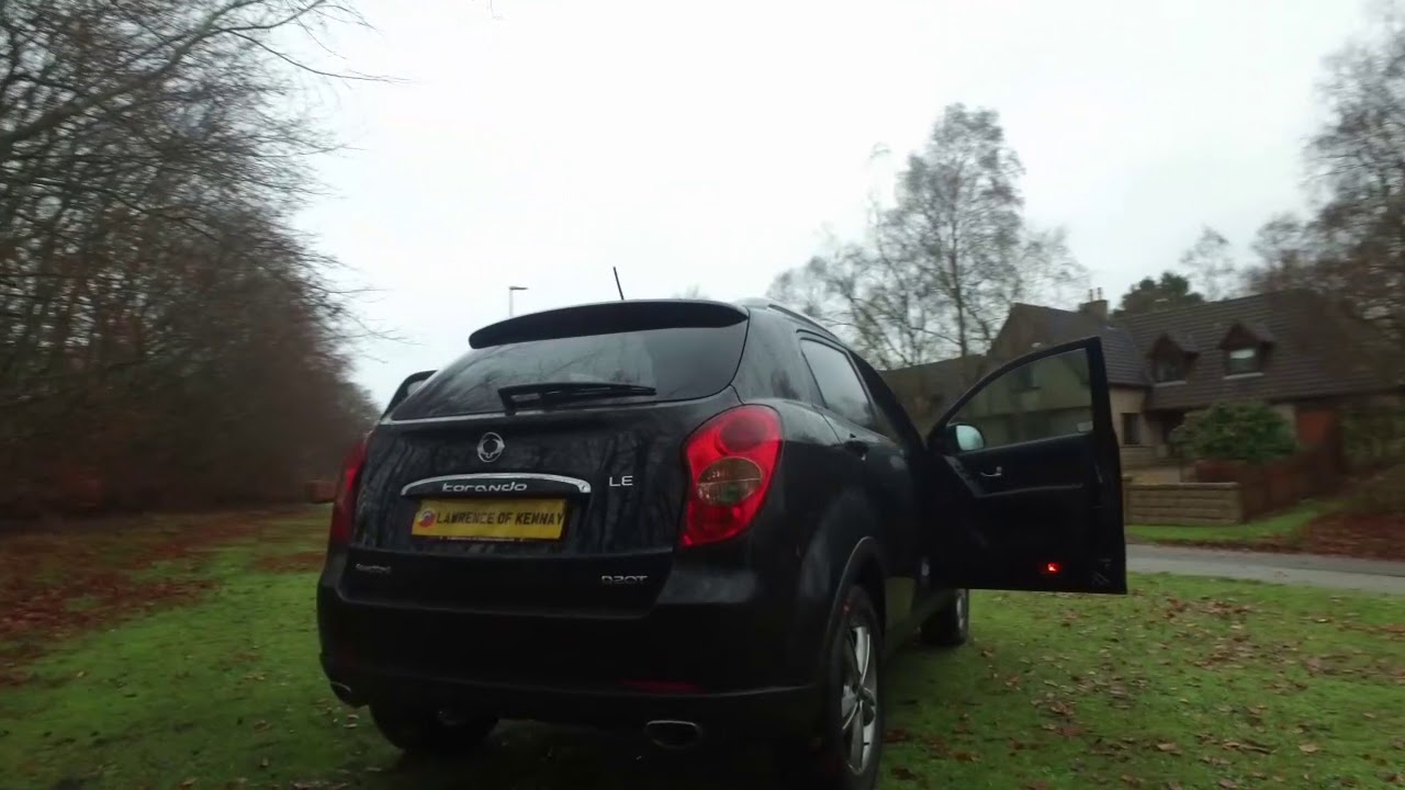 Lawrence of Kemnay 2013 SsangYong Korando LE - YouTube