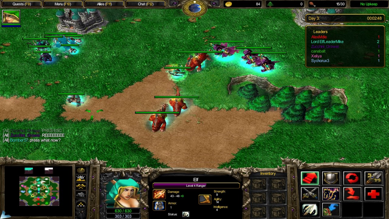 Warcraft 3 TFT - Dominions of War #21 - YouTube