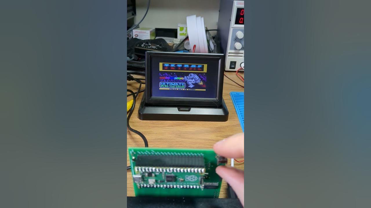 ZX Spectrum Pico ROM Emulator Demo - YouTube