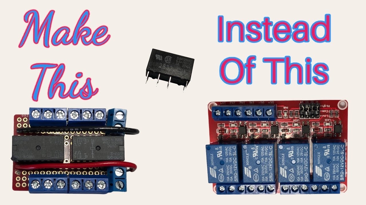 Making A Relay Board - YouTube