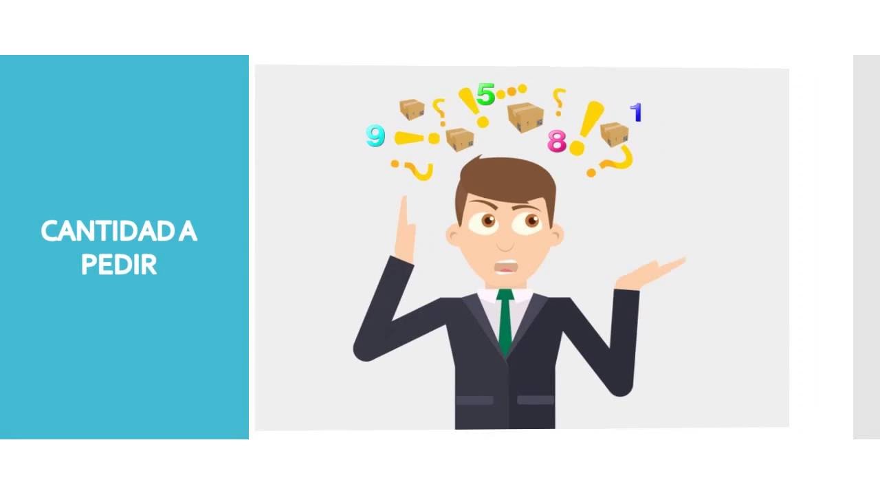 DETERMINACIÓN DEL CUÁNDO Y CUÁNTO PEDIR - YouTube