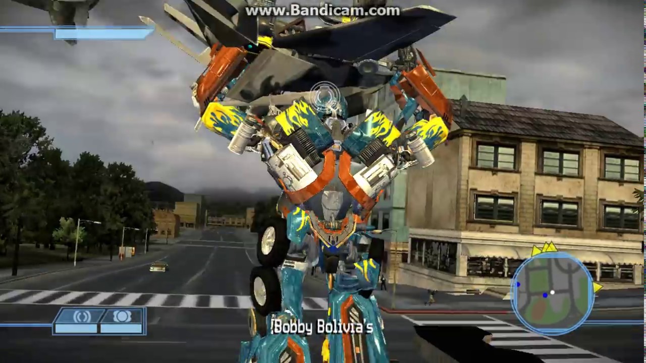 Transformers The Game Mods | Fire Blast Optimus Prime - YouTube