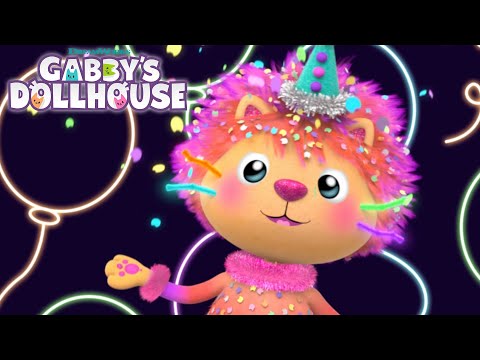 NEW Cat of the Day Song - Marty The Party Cat | GABBY'S DOLLHOUSE | Netflix