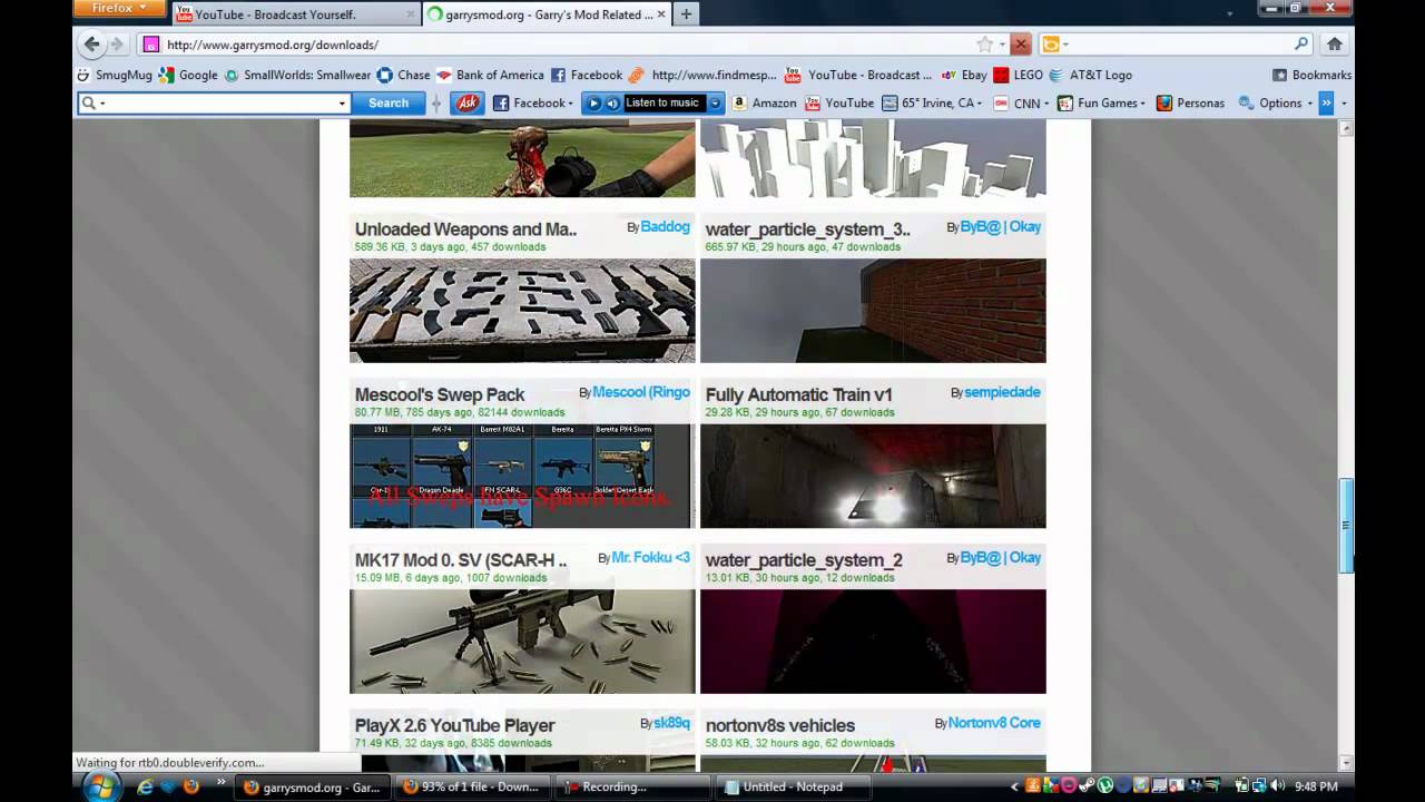 Garrys Mod: Swep Tutorial - YouTube