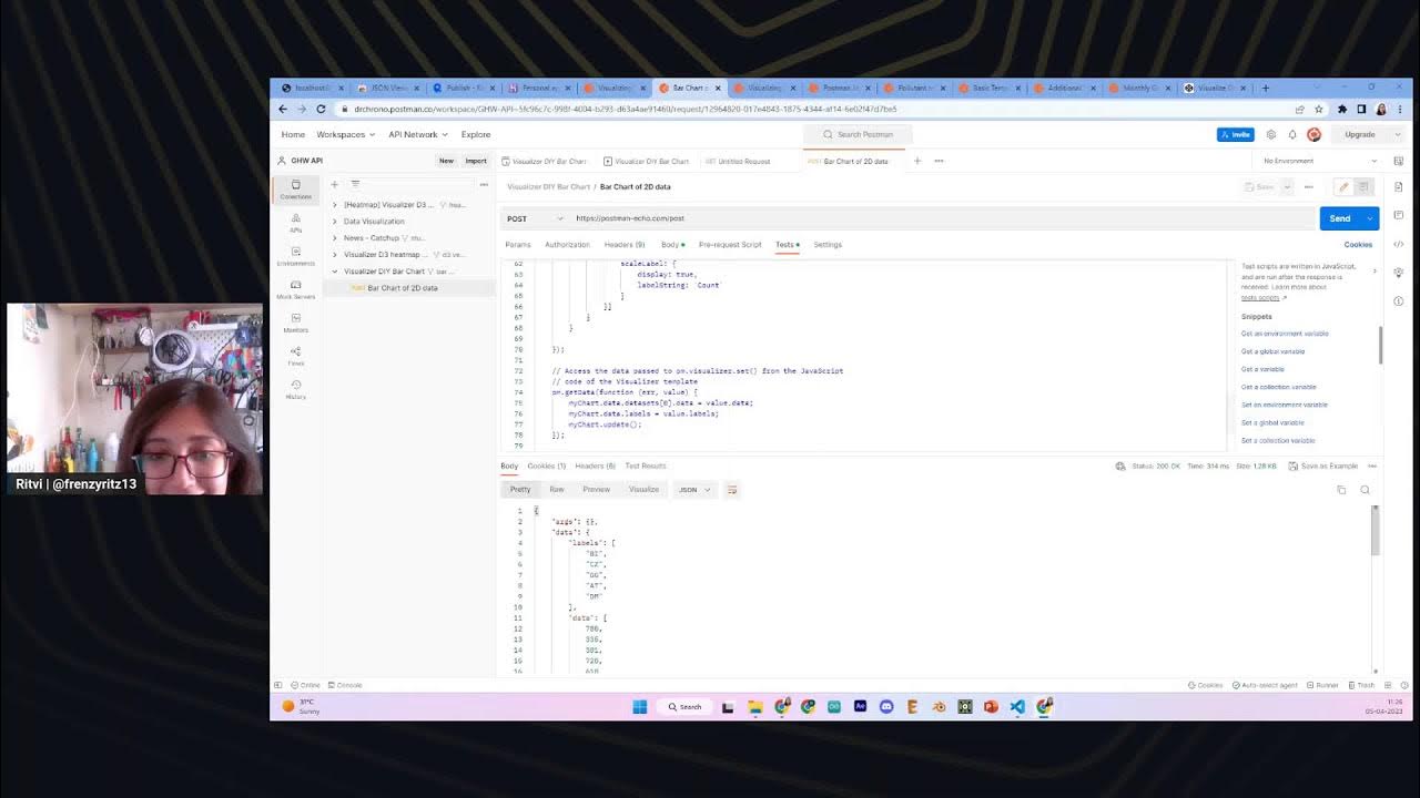 Using an API with Visualization - Global Hack Week April - YouTube