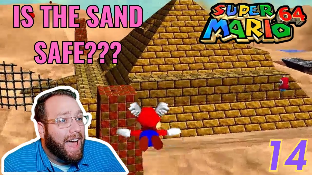Shaking Off The Sand | Super Mario 64 | 1st Playthrough Part 14 - YouTube