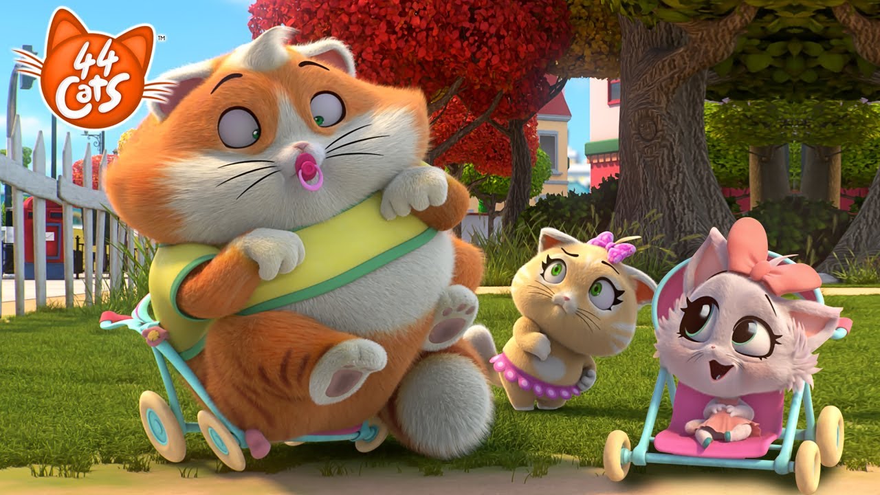 44 Cats | A stroller for baby kittens! - YouTube