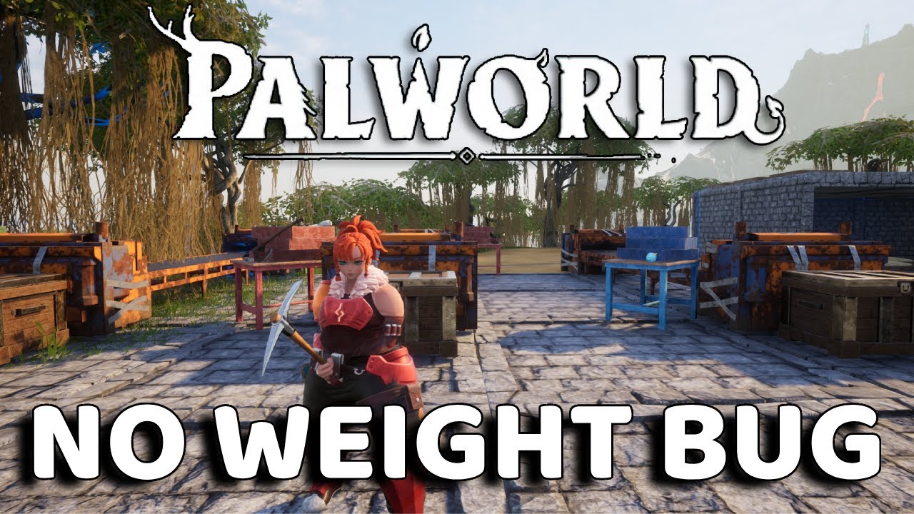 ZERO WEIGHT BUG PALWORLD - YouTube