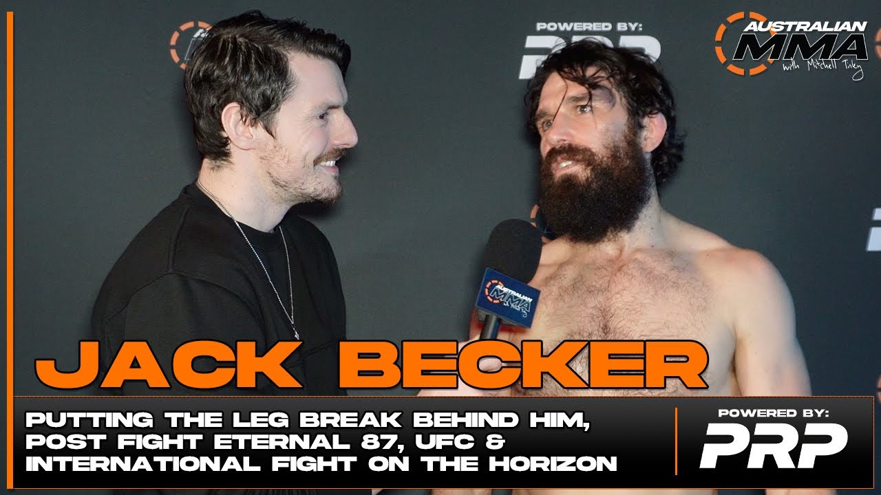 Jack Becker - Post Fight @ Eternal 87 The Leg Break Behind Him, UFC or ...