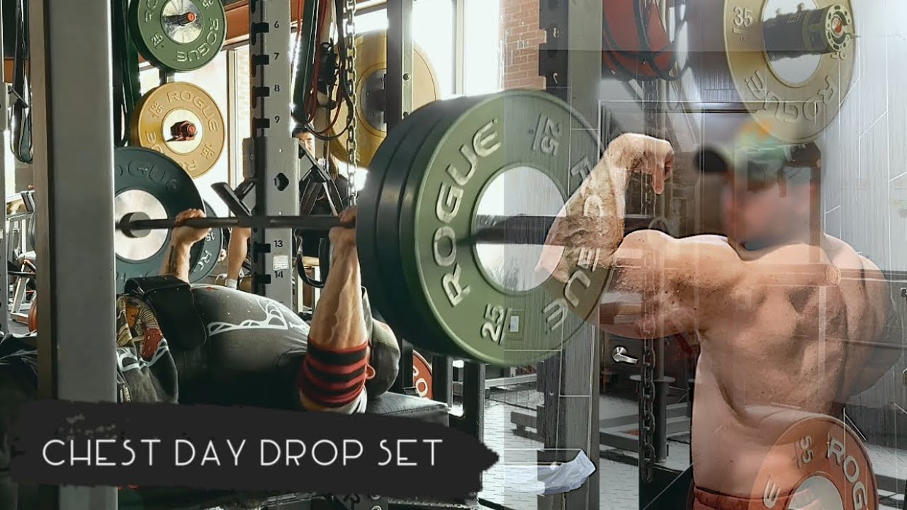 CHEST DAY • Drop Set - YouTube