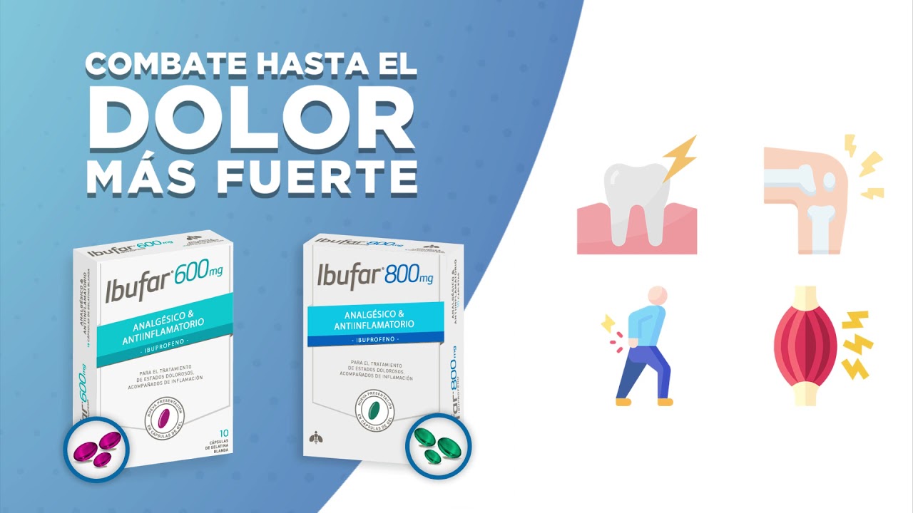 Ibufar 600 mg y 800 mg - YouTube
