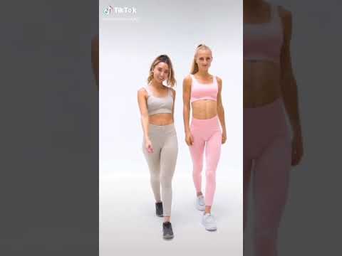 Cute Young Girls In Yoga Pants TikTok Compilation VOL 3 - Gym Girls In Leggings Working Out & Yoga