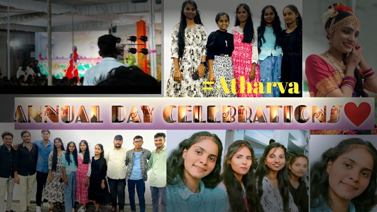 Annual day celebrations🎉🎊#collegefest #collegedays #studentlife # ...