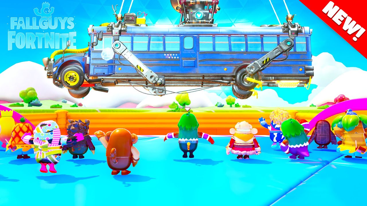 FALL GUYS x FORTNITE COLLAB!? 🧐🧐 - Fall Guys WTF Moments #114 (Season 5 ...