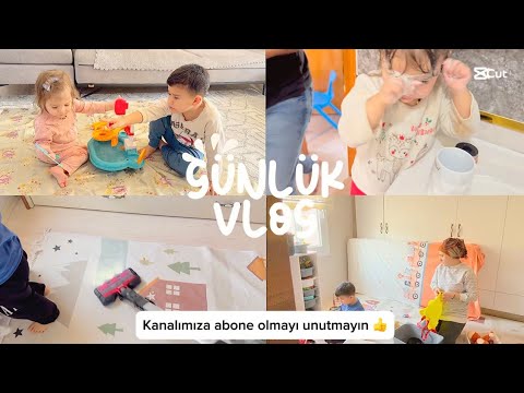 OYUN OYNAYARAK TEMİZLİK YAPTIK🧽/OYUN DİYE BAŞLADI SUYUNU ÇIKARDILAR /GÜNLÜK VLOG