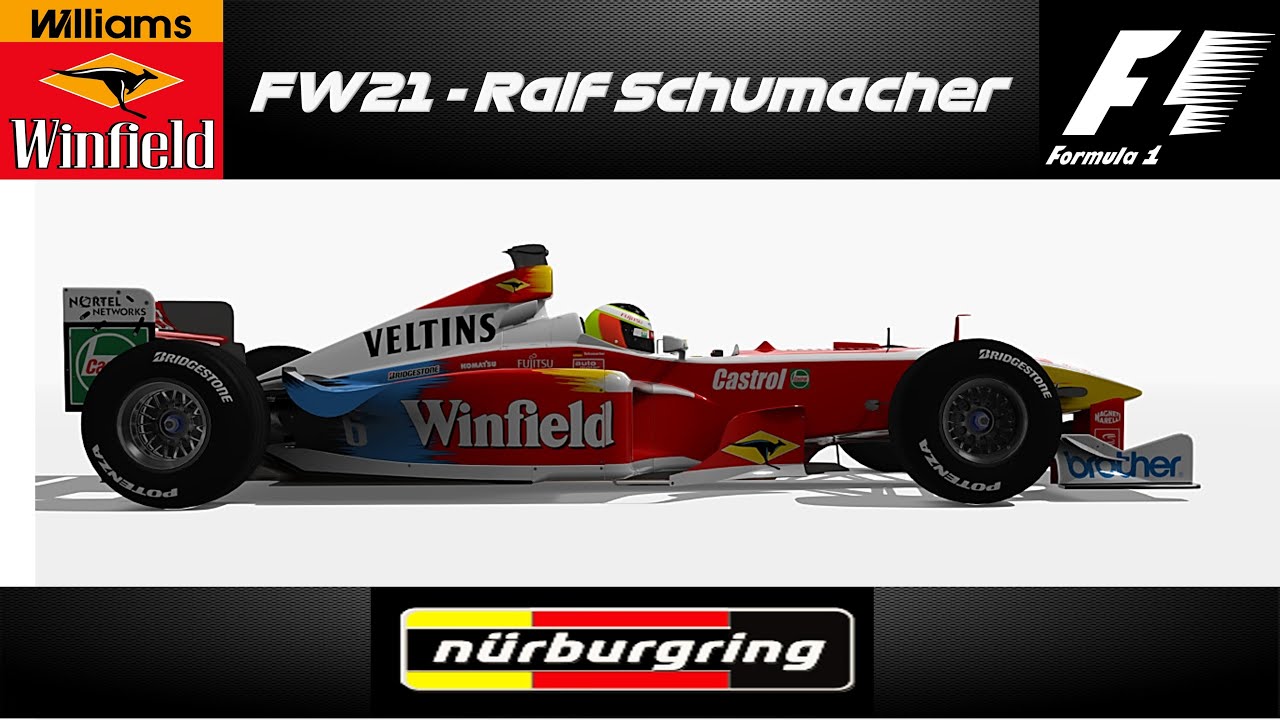 ASSETTO CORSA WILLIAMS FW21-1999 RALF SCHUMACHER - YouTube