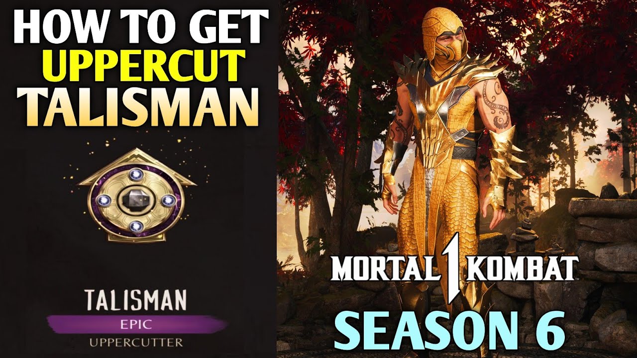 How to Get Uppercut Talisman MORTAL KOMBAT 1 Uppercut Talisman MK1 ...