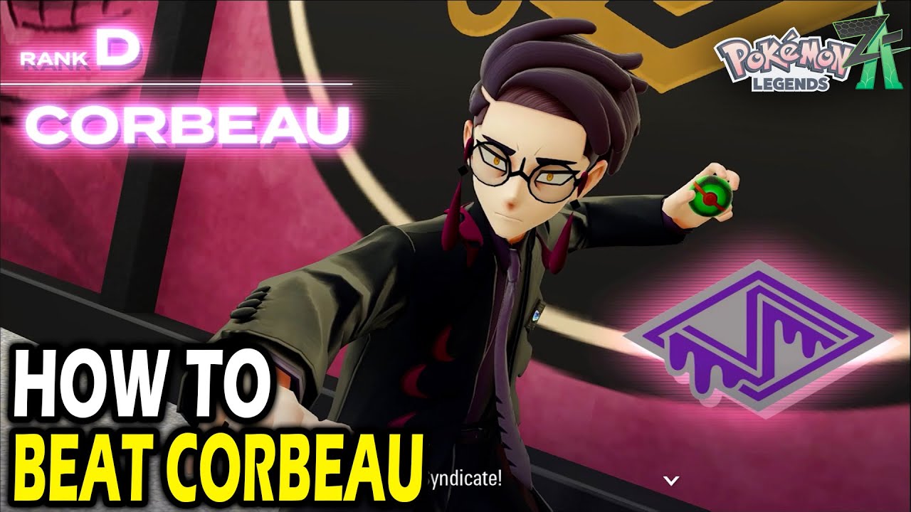 How to Beat Corbeau on Pokemon Legends ZA - YouTube