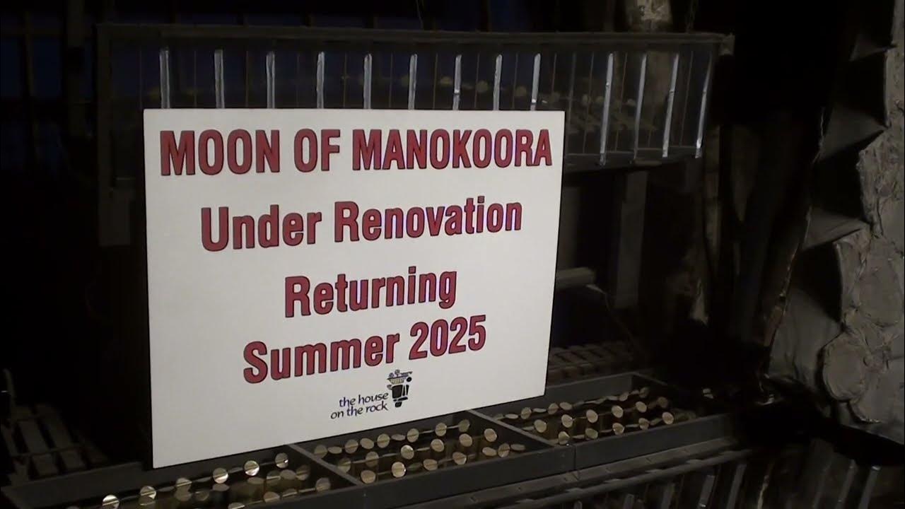 House on the Rock Moon of Manakoora Whilst Undergoing Full Rebuild 4/4/2025! - YouTube