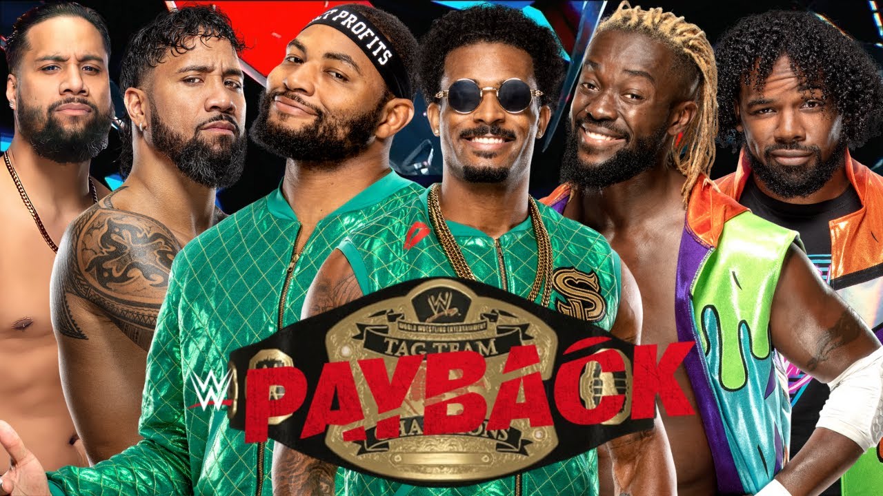 Payback : The Usos vs The Street Profits vs The New Day | World Tag ...