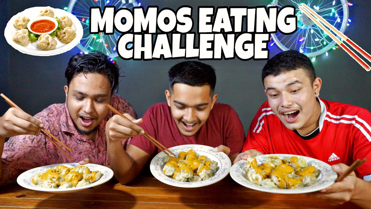MOMO EATING CHALLENGE | NO-REGRETS TV| - YouTube