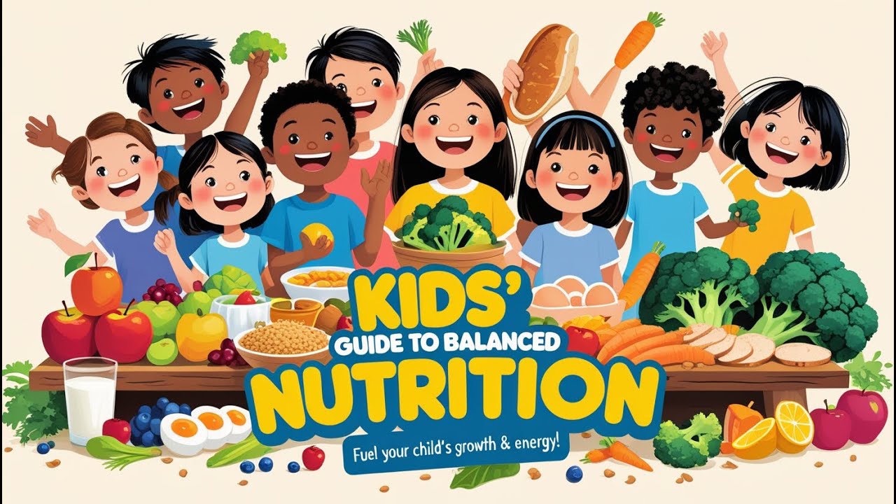 Healthy Eating for Kids: The Best Food Groups for Growth & Energy 🍎🥚🥛🍏💪 ...