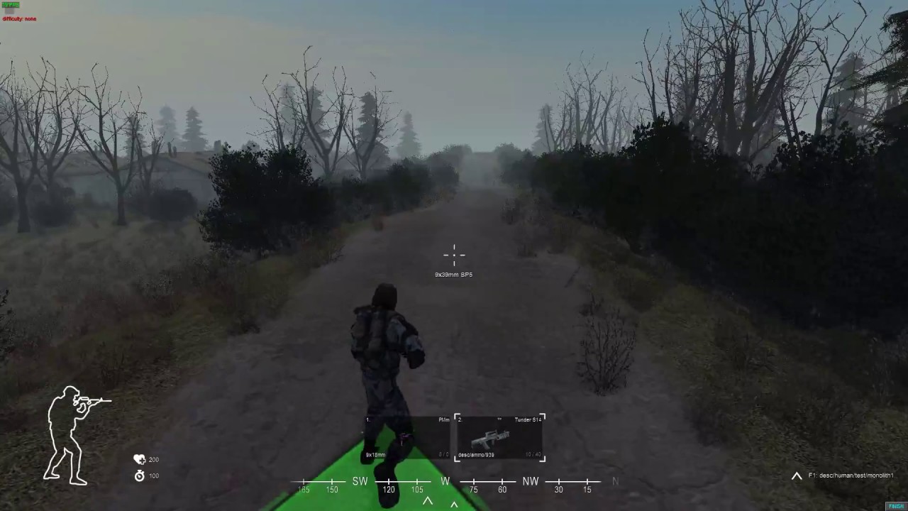 Z.O.N.A. (Men of War STALKER MOD) Call to Arms Test - YouTube